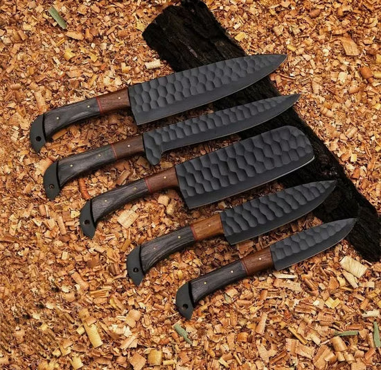 Handmade kitchen knife set – Knives Gear Garage