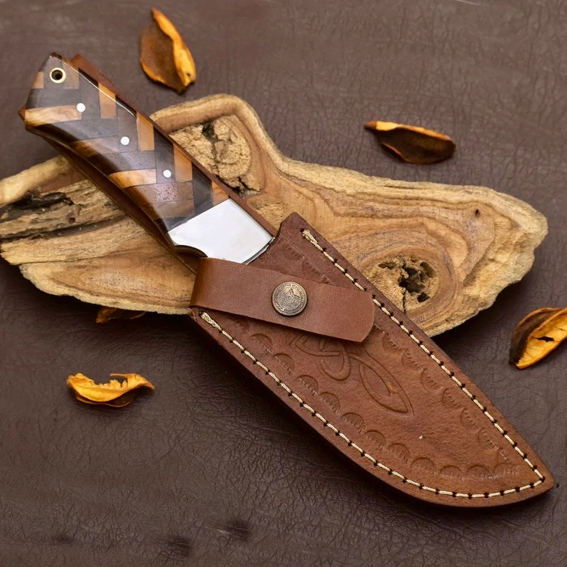 Handmade d2 steel hunting knife – Knives Gear Garage